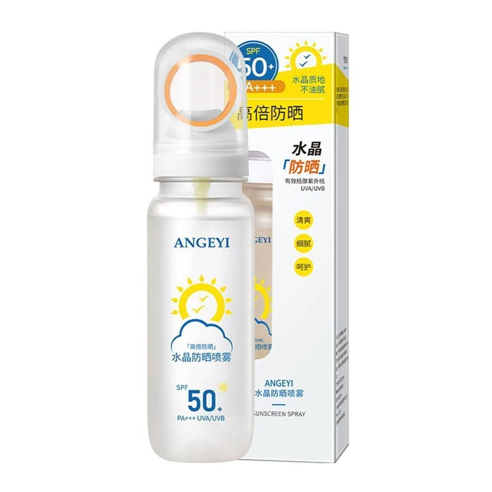 Солнцезащитный крем спрей spf 50+ для лица и тела, 90 мл