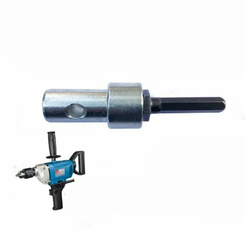 (O032J)Электрический преобразователь хвостовика SDS DIY, аксессуары, адаптер для сверла, электроинструмент, земляной шнек, квадратный, прочный (C)