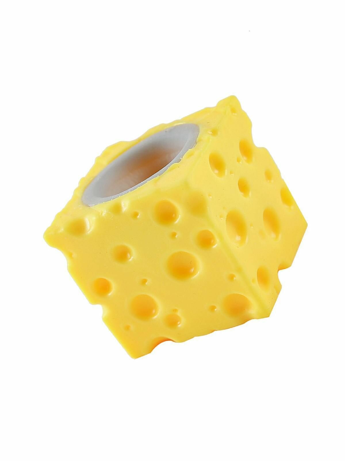 Игрушка антистресс, Сыр, мышь, кролик, музыка для пинча