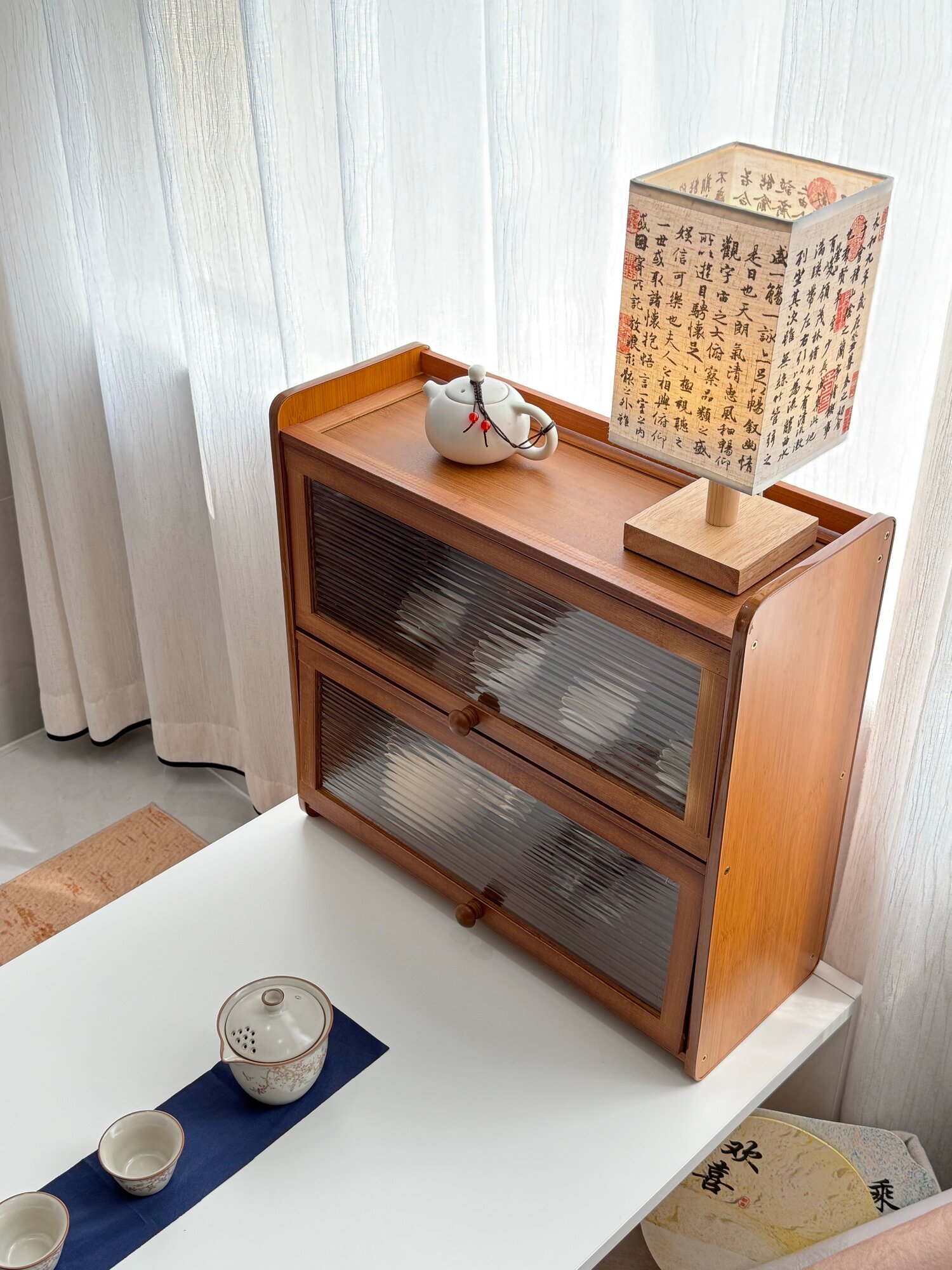 Полка, Шкаф для хранения вещей, Чайный шкафчик, Витрина для чайных сервизов, Прозрачная витрина