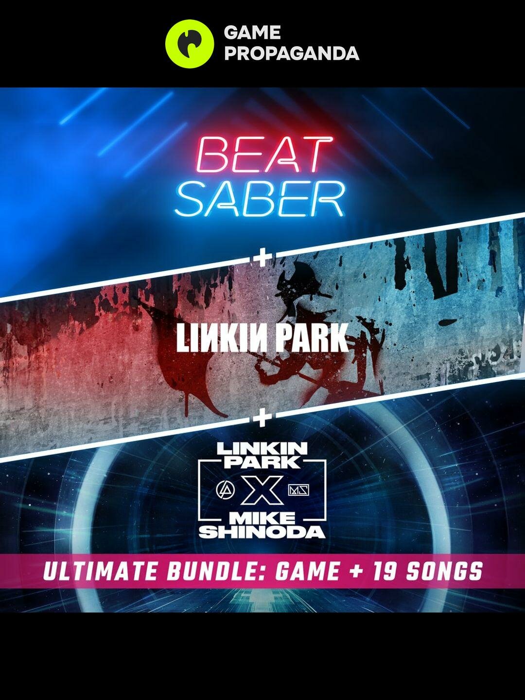 Игра Beat Saber + Linkin Park x Mike Shinoda Ultimate Bundle PS4, PS5 + 168 TRY на баланс PSN. Турция. Цифровая версия