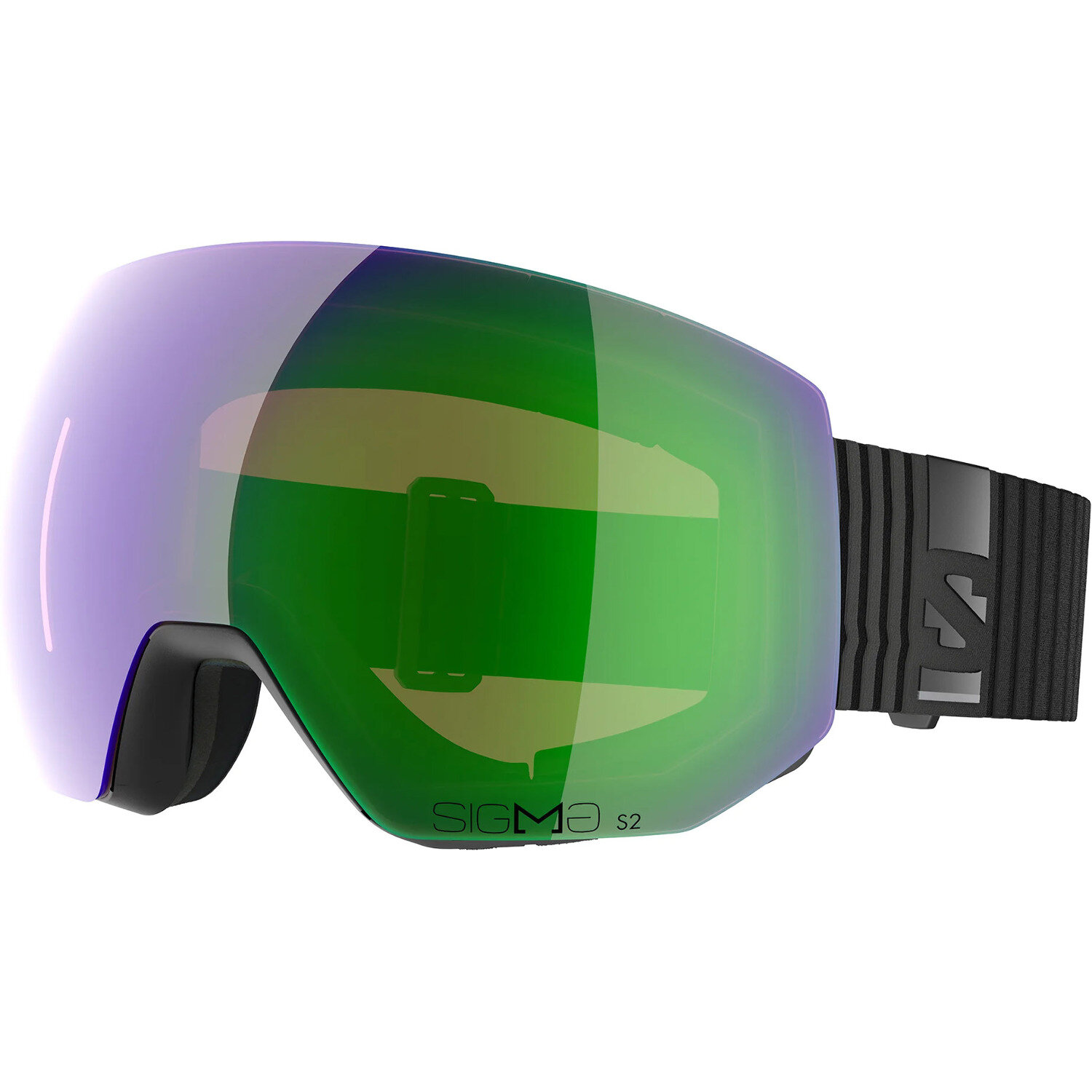 Горнолыжные очки Salomon Radium Pro Sigma Black Cat. 2 25/26 Черный, для мужчин , Черный