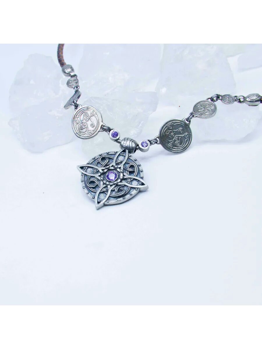 Колье, фианит