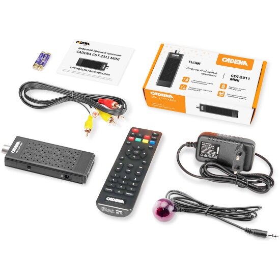 Ресивер Cadena DVB-T2 CDT-2311 MINI — фото 1
