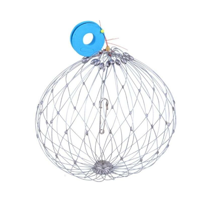 Стальная проволочная ловушка для рыбы, 72 cm - 20 стальных прядей