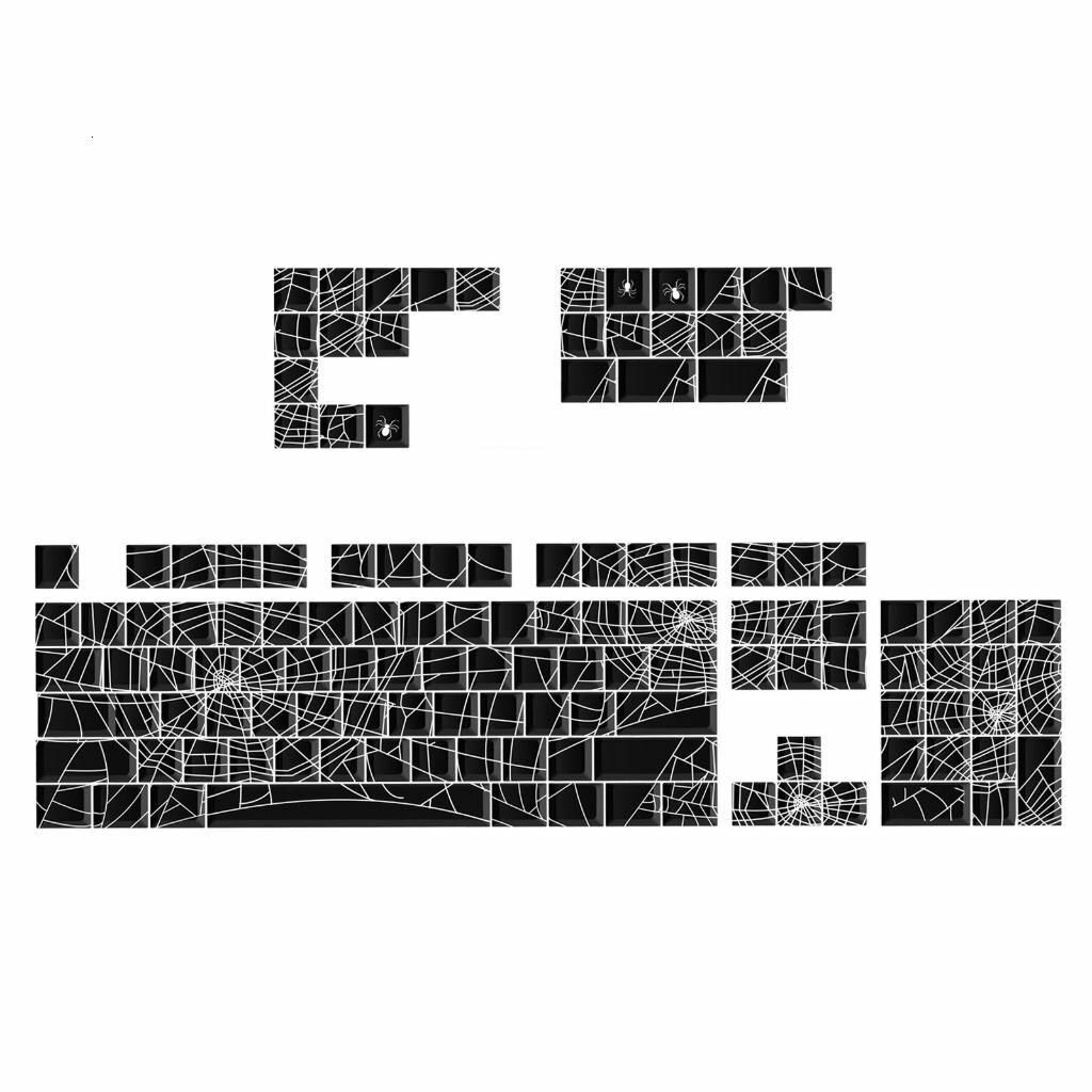 Кастомные PBT-клавиши "Паутина" для 98/100/104/108 клавиатур