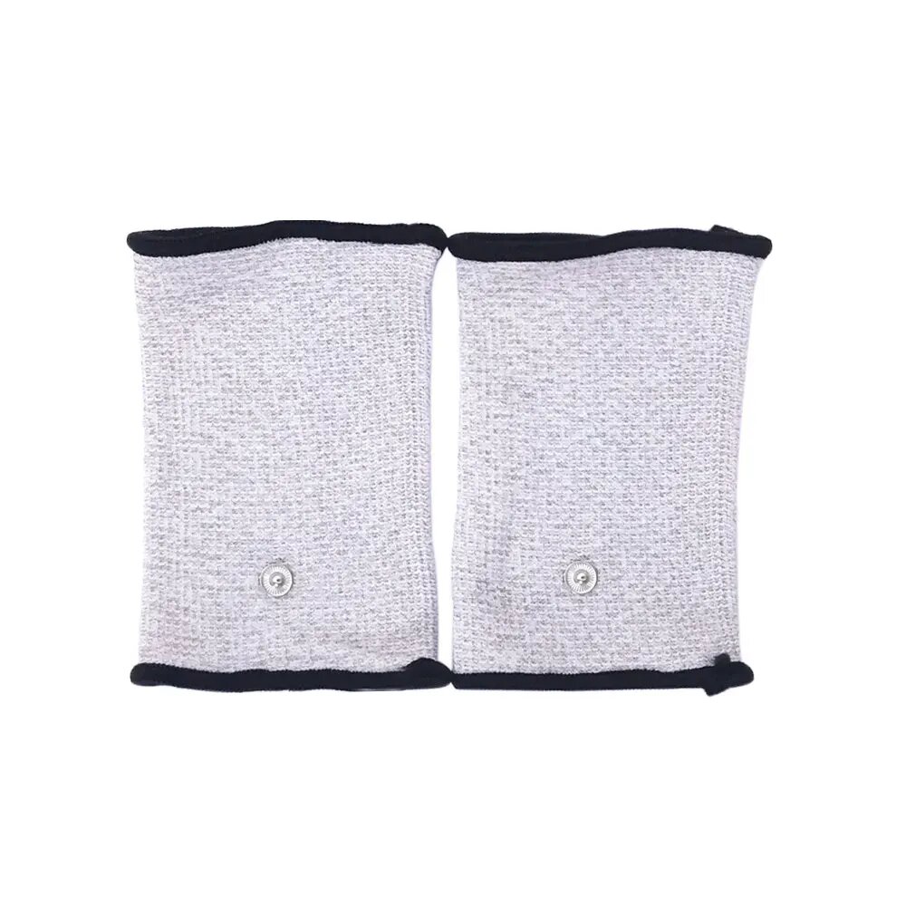 Массажные перчатки EMS для лечения релаксации тела, стимулятор мышц, аксессуары для физического массажа Tens, тапочки, носки, бандаж на колено