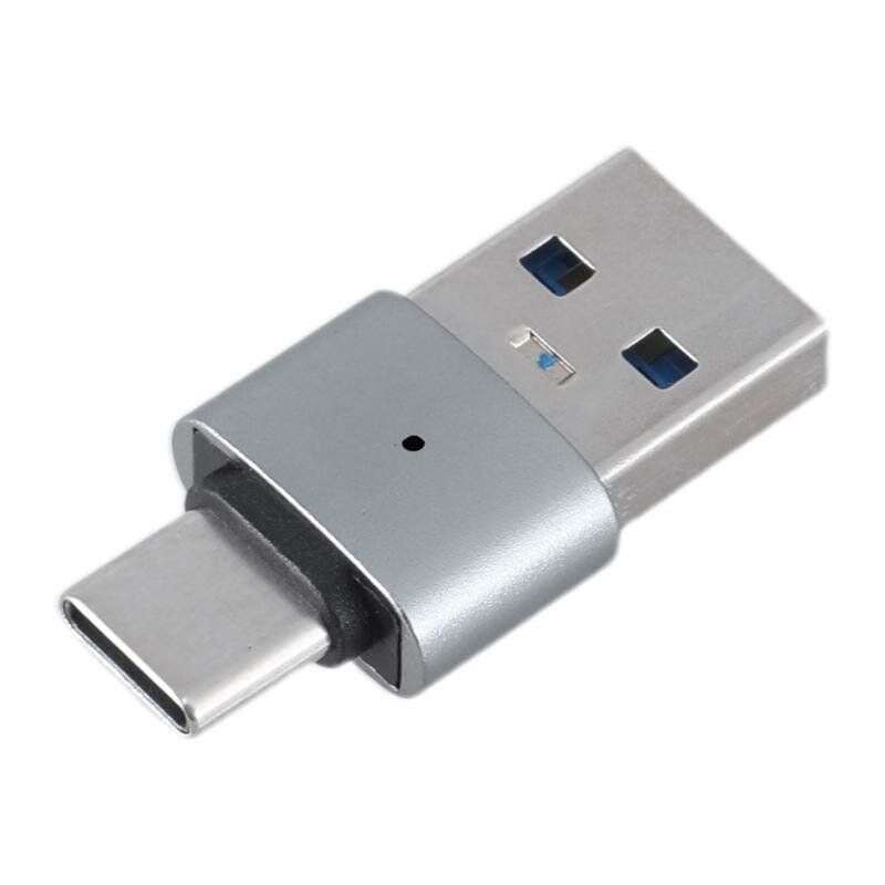 USB 3.0 мужской в USB Type-C мужской, Круглый со светлым ГР