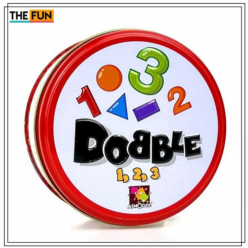 Настольная игра Доббль/ Дубль Spot it! Spots Спорт- отличное развлечение для всей семьи и забавный подарок на Рождество!