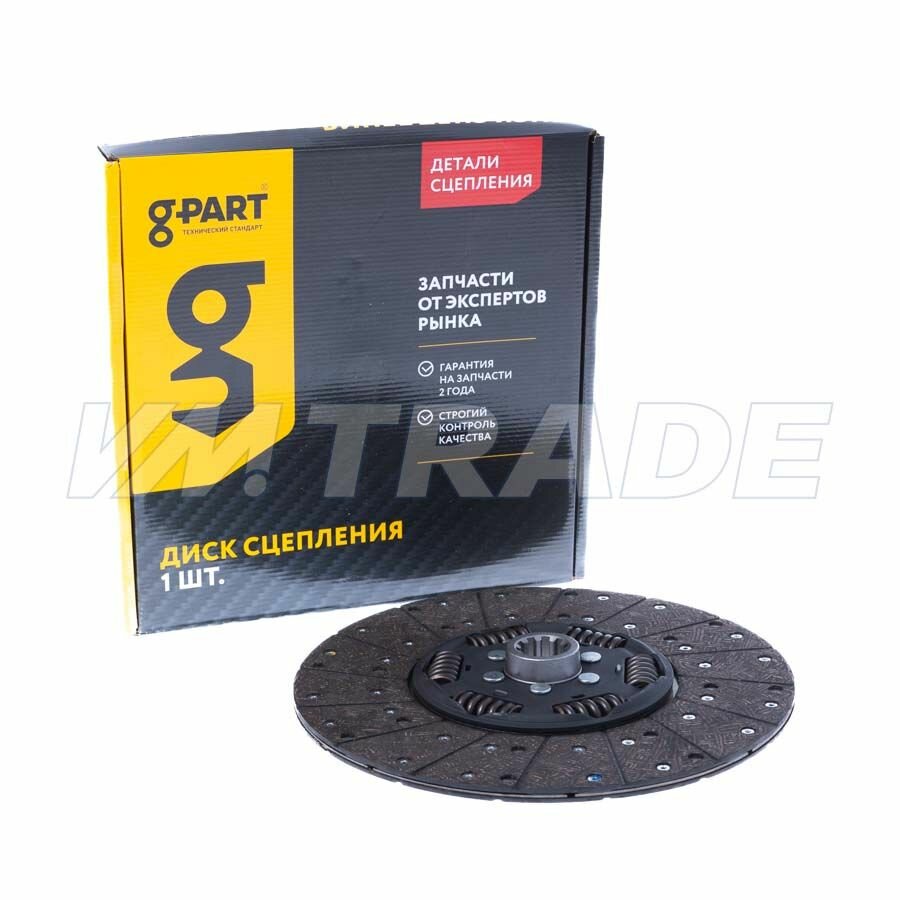 Диск сцепления ведомый ГАЗон NEXT, ПАЗ Вектор NEXT дв. ЯМЗ-5344