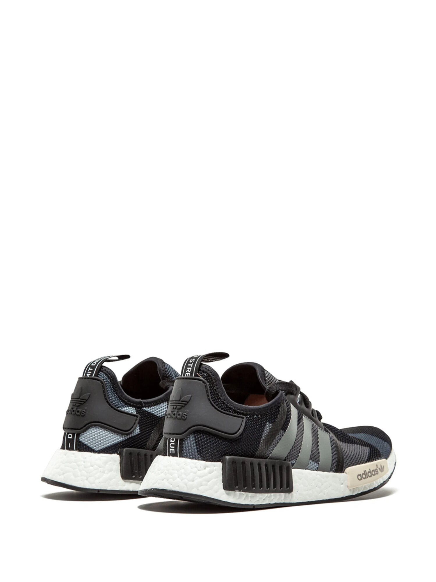 Кроссовки adidas NMD R1, размер 5 US, чёрный — фото 1