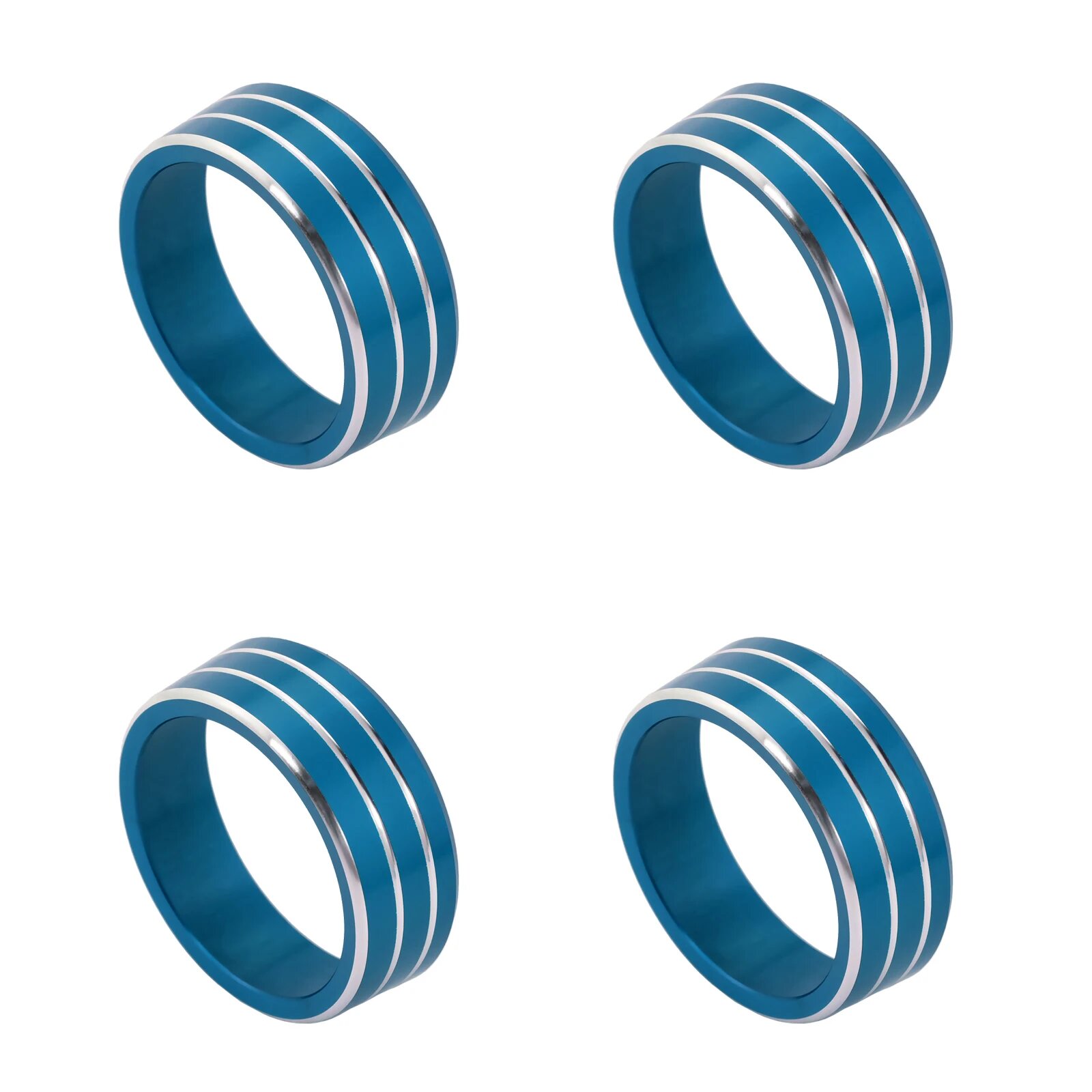 Кольца для Geely Atlas/Emgrand, Blue-4 pcs