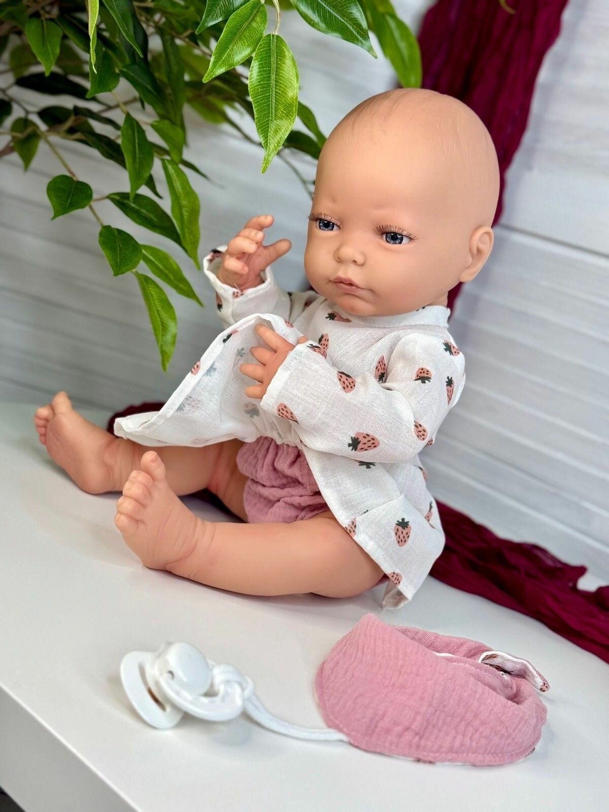 Кукла Реборн BERJUAN виниловая 45см Newborn