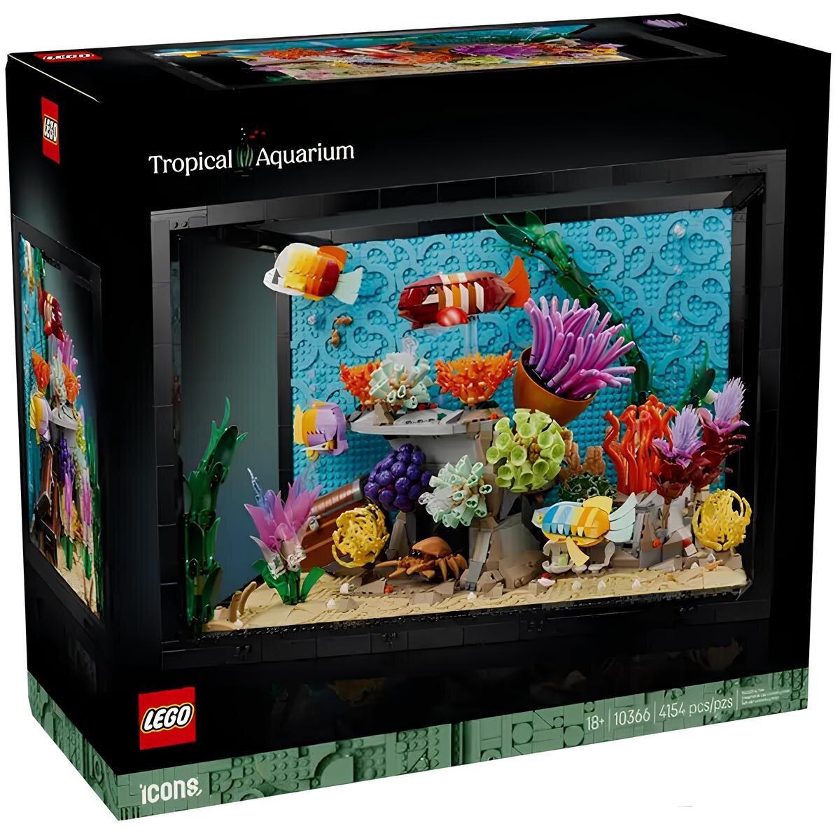 Конструктор LEGO ICONS 10366 Tropical Aquarium Тропический аквариум
