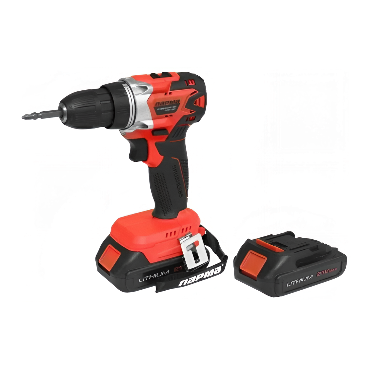 Дрель-шуруповерт аккумуляторная Парма ДША-02А-2021/2Li ( 02.021.00011) красный