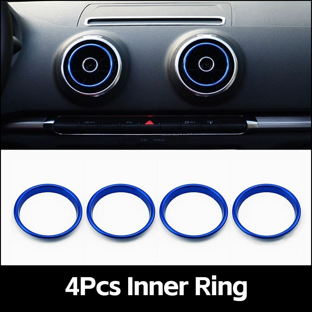 Стильные алюминиевые накладки бестселлер для декора воздуховодов Audi A3 S3 Q2