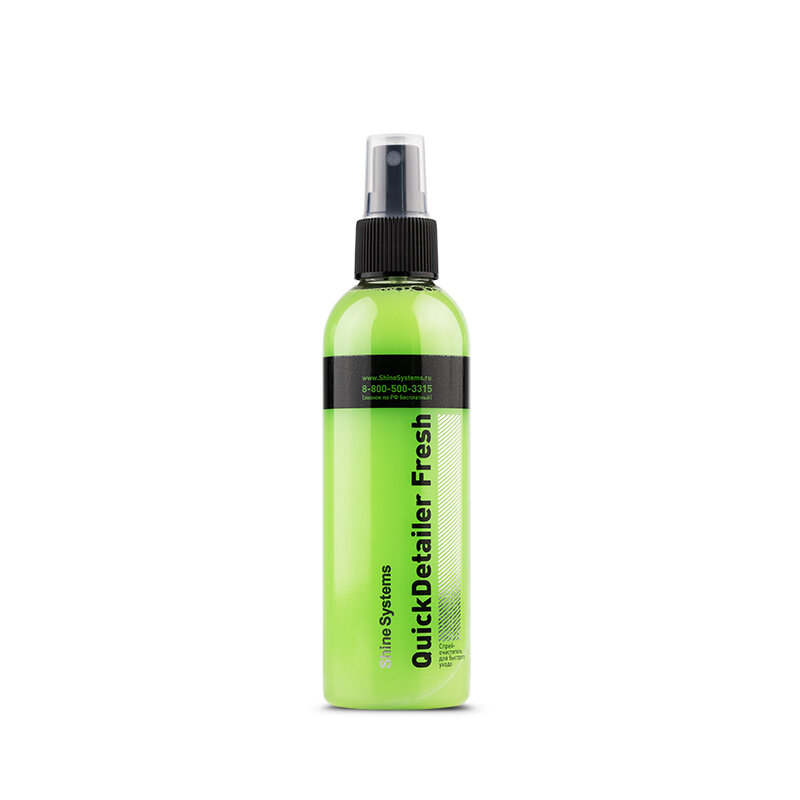 Спрей-очиститель для быстрого ухода Shine Systems QuickDetailer Fresh, 200 мл SS294