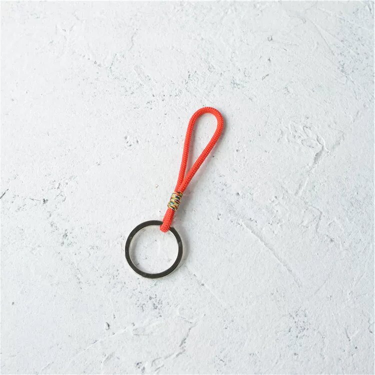 Брелок для ключей из плетеной веревки ручной работы для мужчин и женщин, ремешок для ключей ручной работы, креативный и