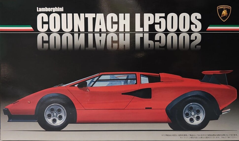 Сборная модель Lamborghini Countach LP500S (1/24) Fujimi 12656