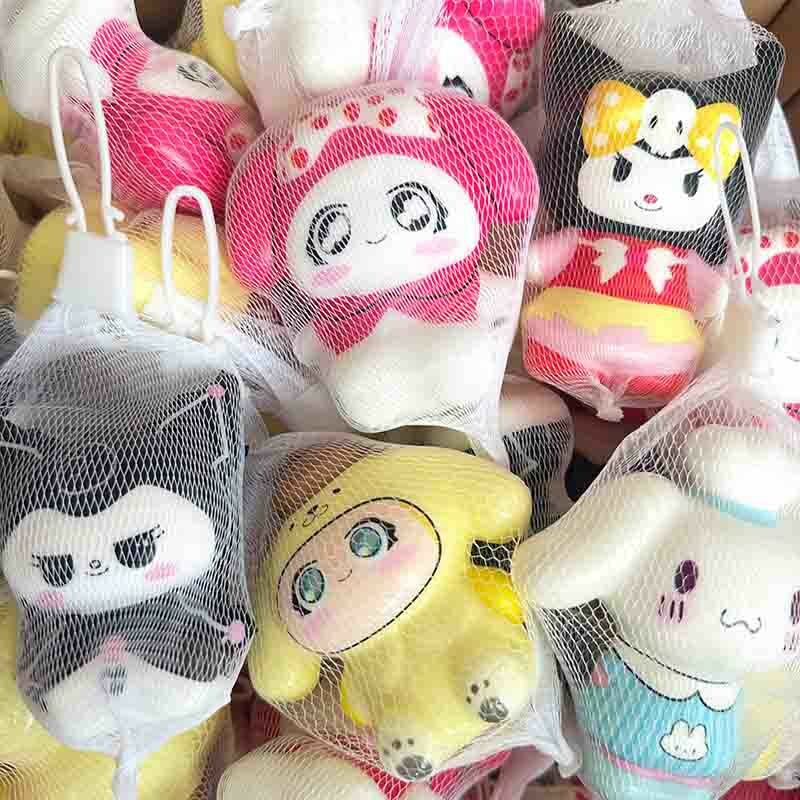 Оригинальная антистрессовая игрушка Sanrio, медленно восстанавливающая форму, оптовая продажа на заказ, подходит для уличных лотков, ценный подарок.