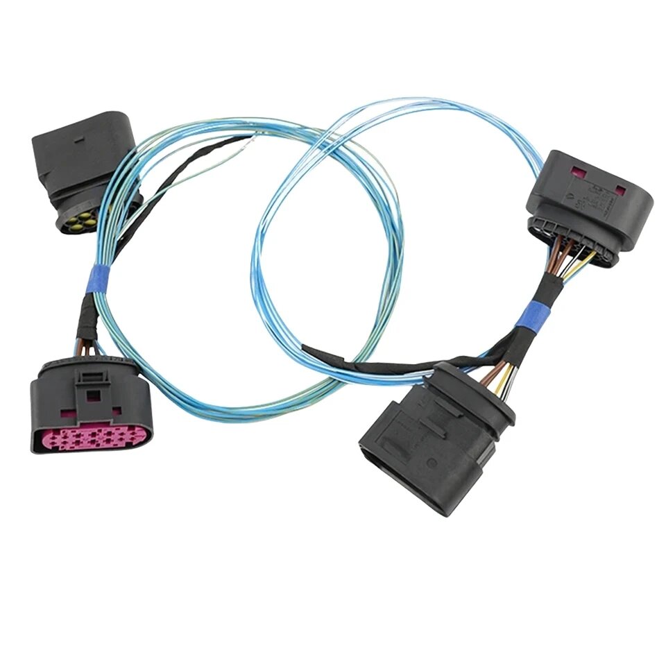 10-14 контактов ксеноновый разъем для фар автомобиля, диапазон автоматического выравнивания, светодиодный указатель фар, поворотный провод AFS для VW Golf 6 MK6 VI