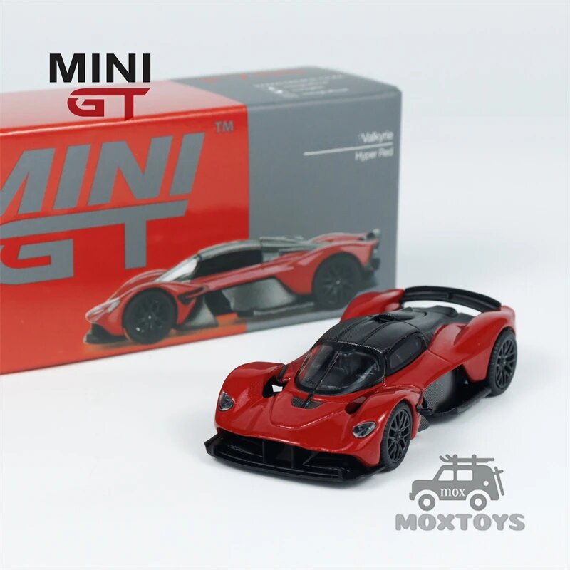 Модель автомобиля MINI GT 1:64 Walkyrie Hyper Red