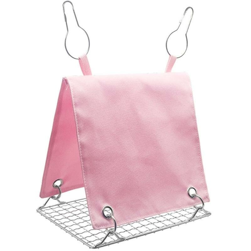 Домик-гнездо для птиц с вентиляцией, Розовый - Большой