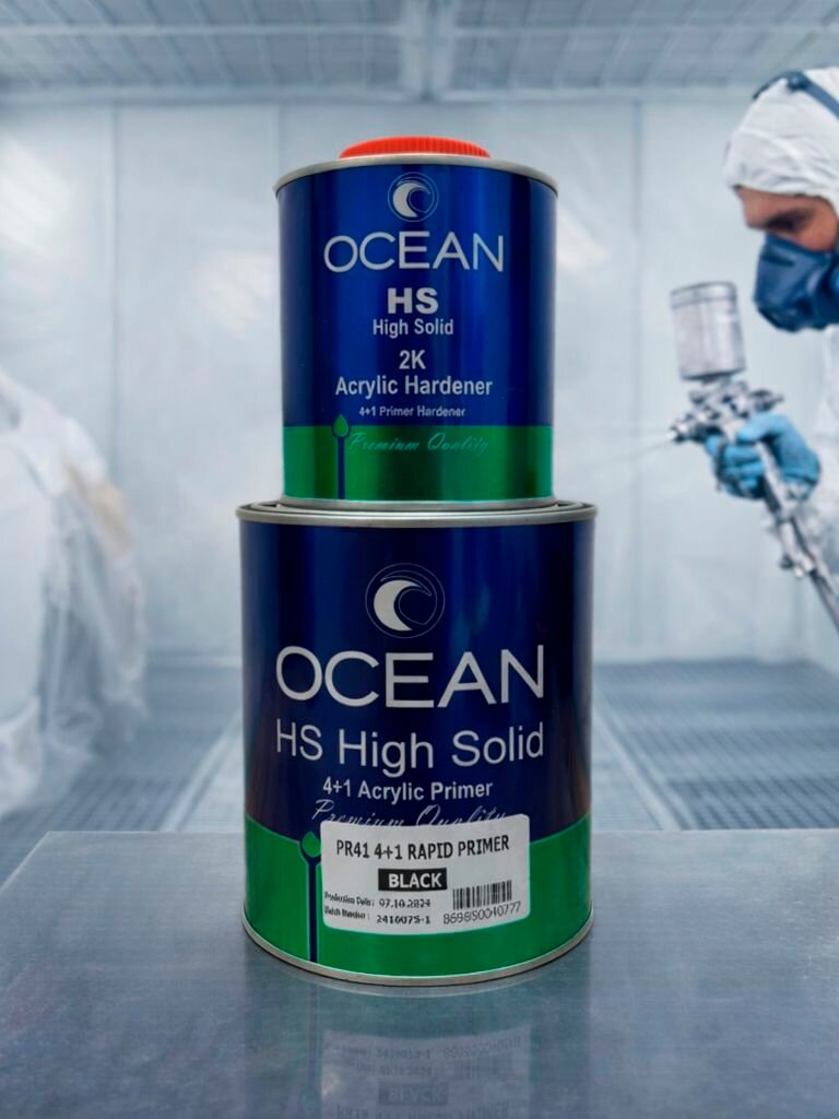 2K Грунт "мокрый по мокрому" OCEAN 4+1 PR 41 черный 1л + 0,25л