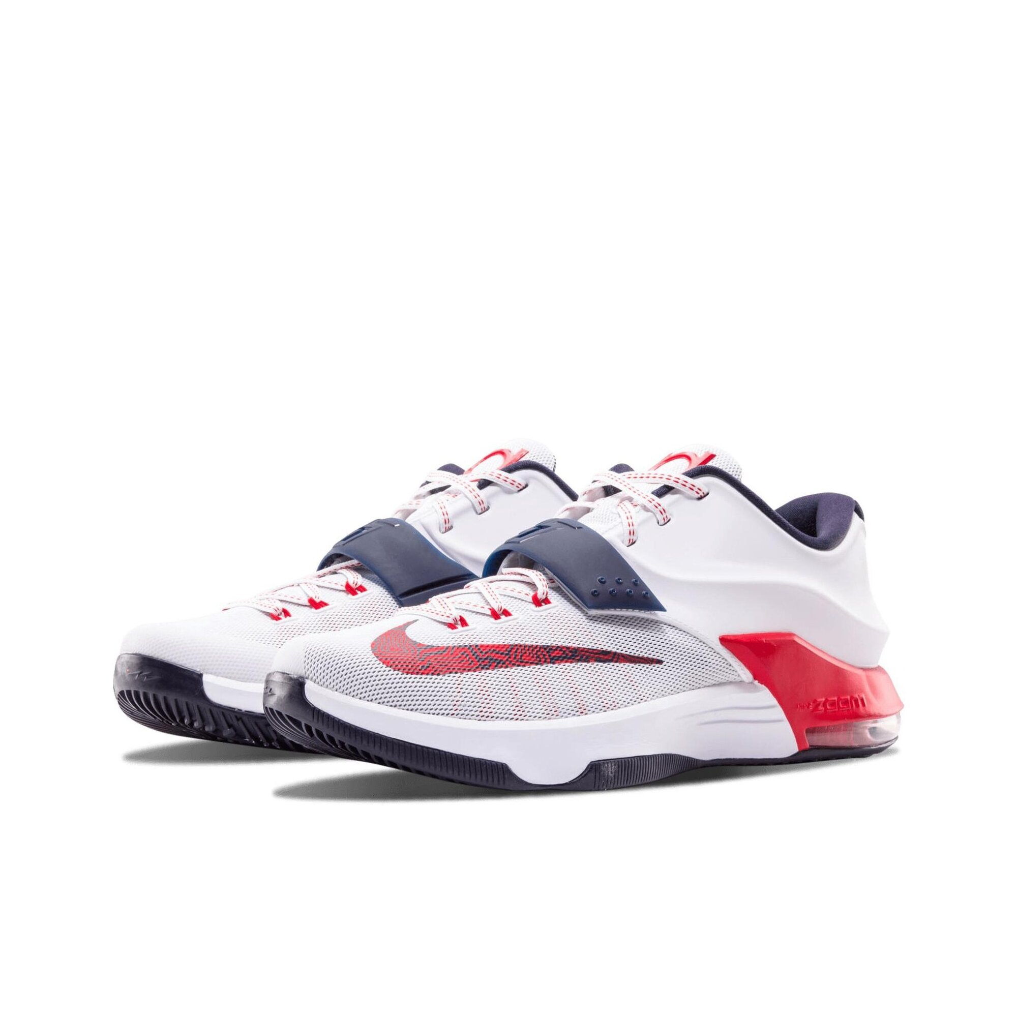 Кроссовки NIKE KD7, размер EU 42.5 стопа (27CM), белый, — фото 1