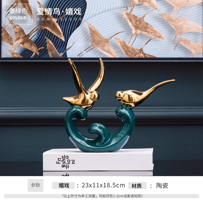 ⭐Легкая роскошь, современные украшения для спальни и гостиной, креативные орнаменты из акации в виде лебедя, подарок для молодоженов и лучших друзей на свадьбу⭐