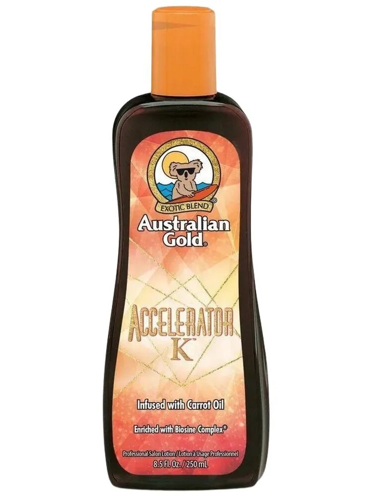 Лосьон для загара "Australian Gold Accelerator K", без SPF, 250мл
