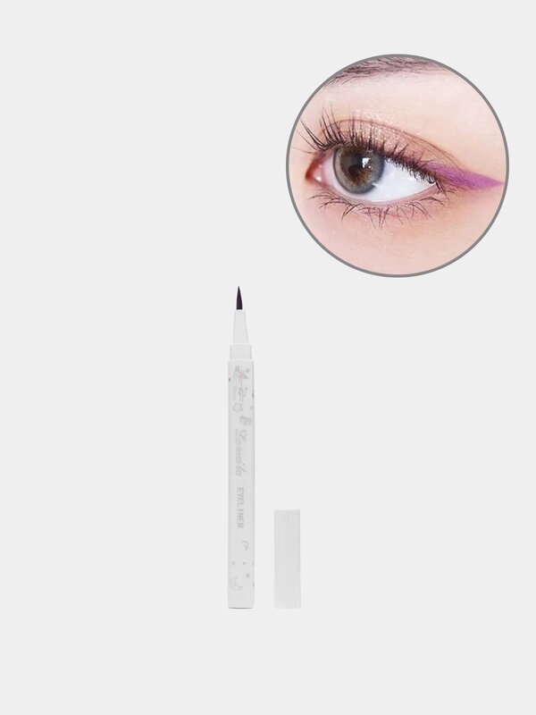 Цветная пигментированная подводка для глаз, водостойкая, 4 цвета, контур для глаз