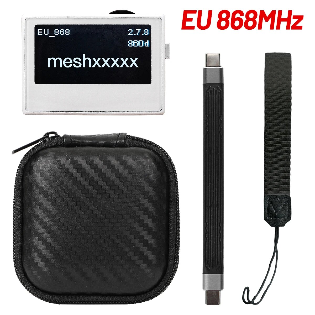 Meshtiny Mesh LoRa Node трекер White-868MHz