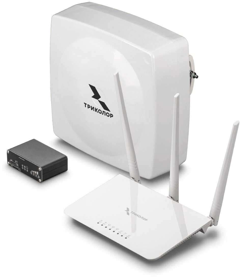 Усилитель сигнала Триколор TR-4G/injector-15kit 20м