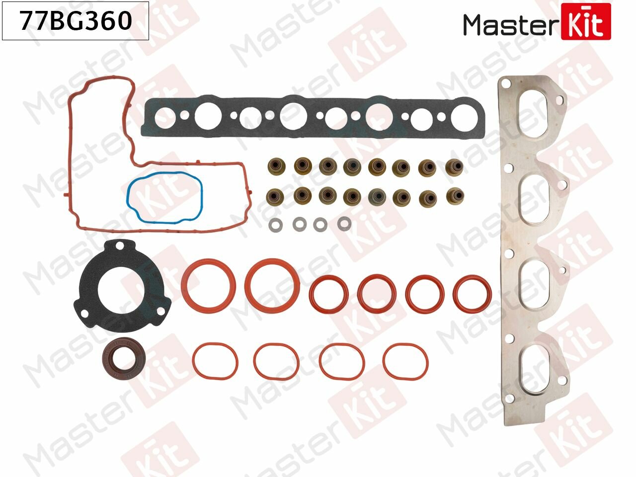 Комплект прокладок ГБЦ Land Rover, FREELANDER 2 L359 224DT MasterKit 77BG360