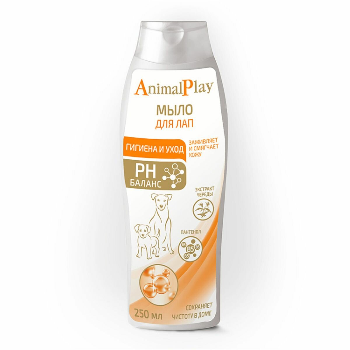 Жидкое мыло Animal Play для лап собак, 250 мл