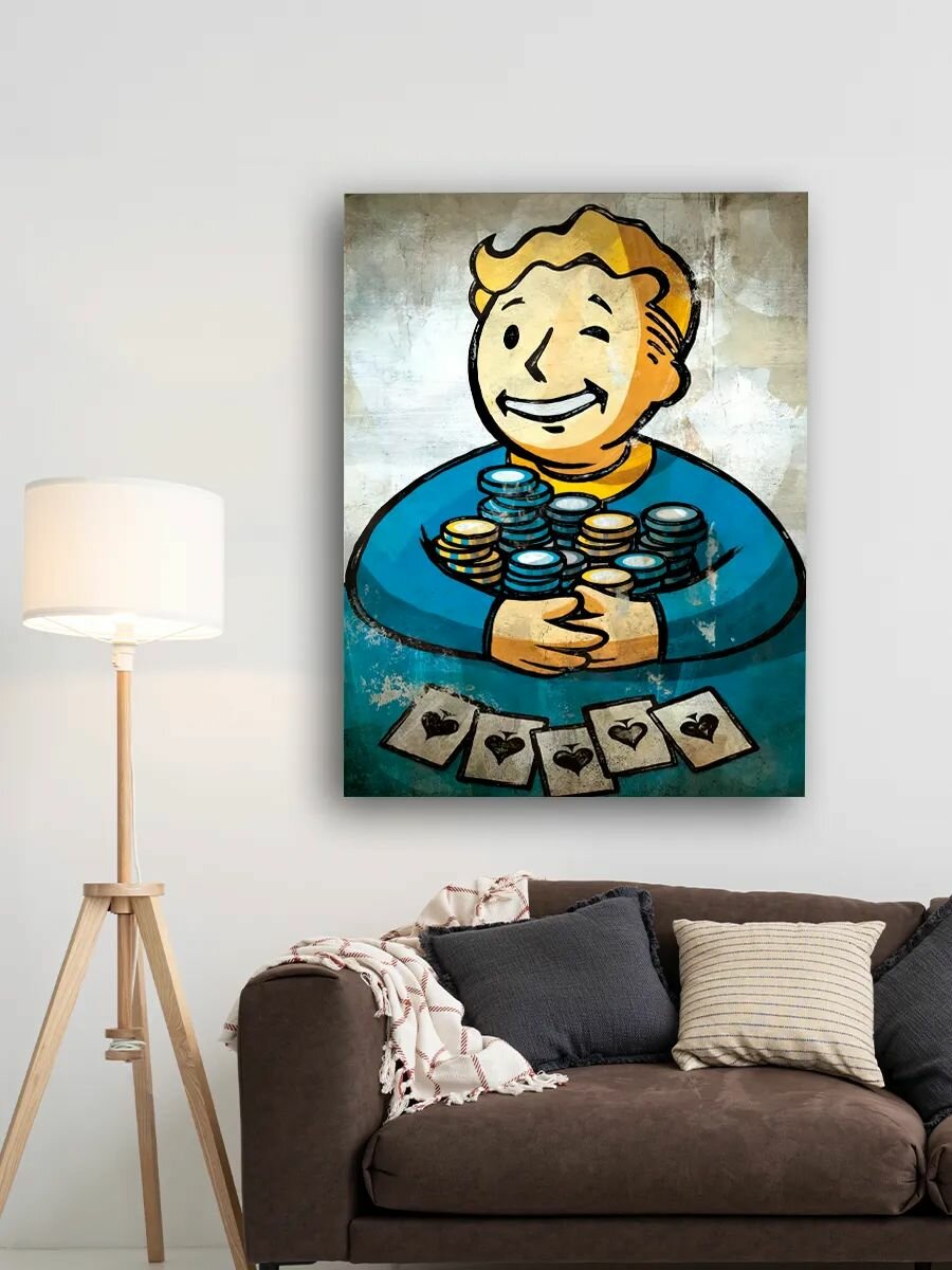 Постер на стену Fallout , плакат 1шт, А2 размер. — фото 1