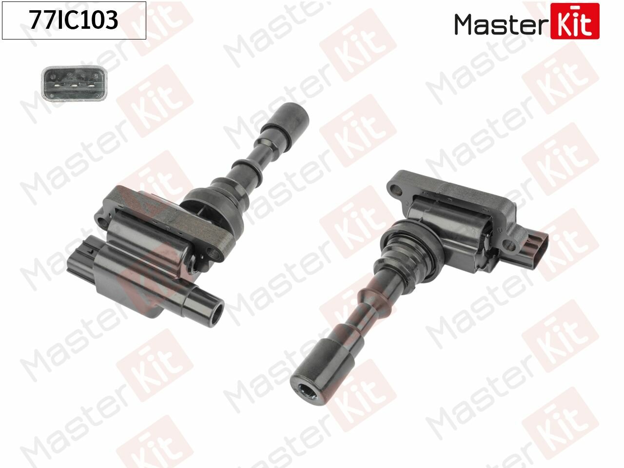 Катушка зажигания Hyundai Equus, Centennial, JS 99-09Kia Carnival IIGQSorento IJC 99- MasterKit 77IC103