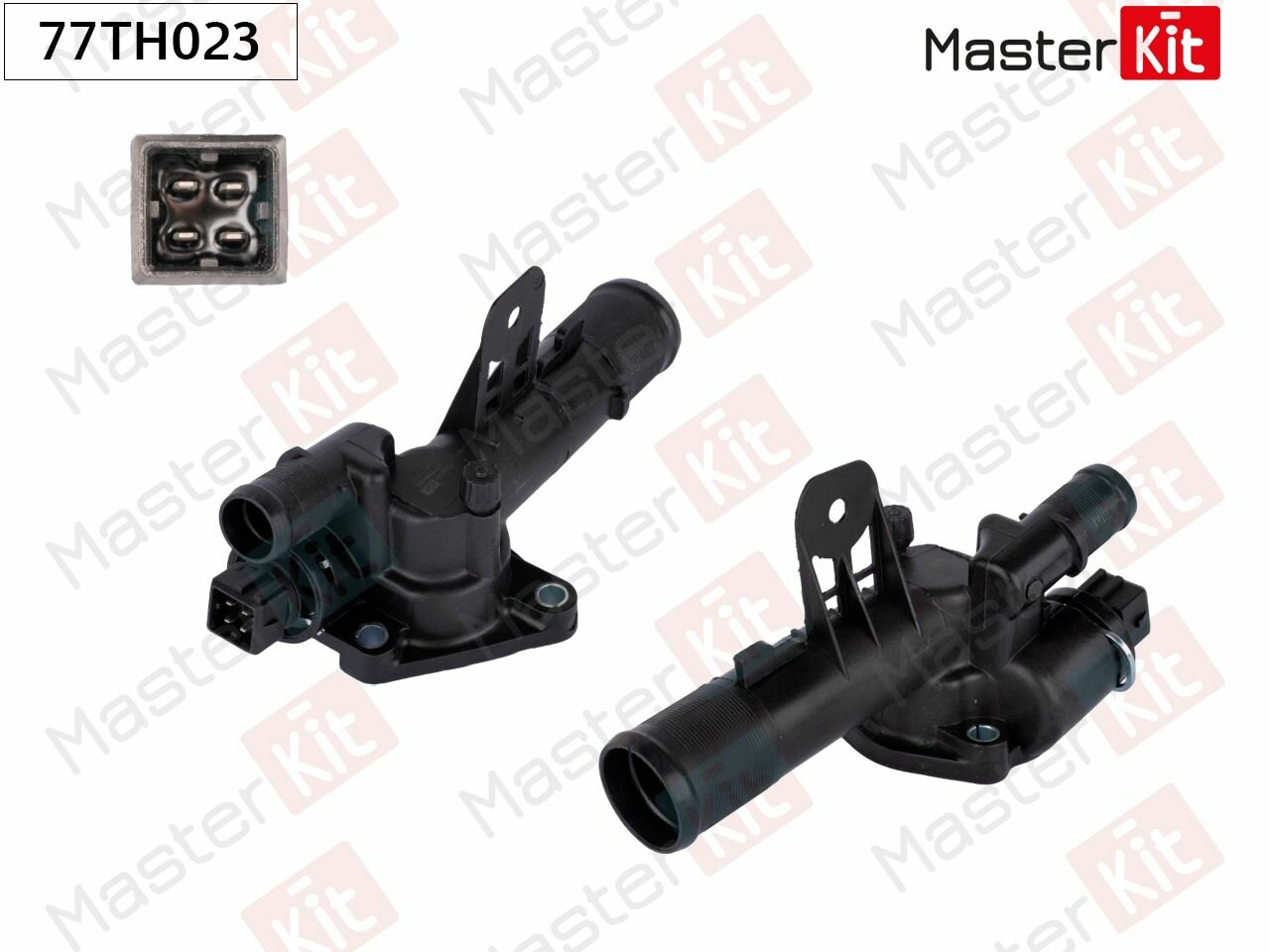 Термостат Nissan Qashqai IJ10JJ10 06-14Renault Logan ILS 04- 83C MasterKit 77TH023
