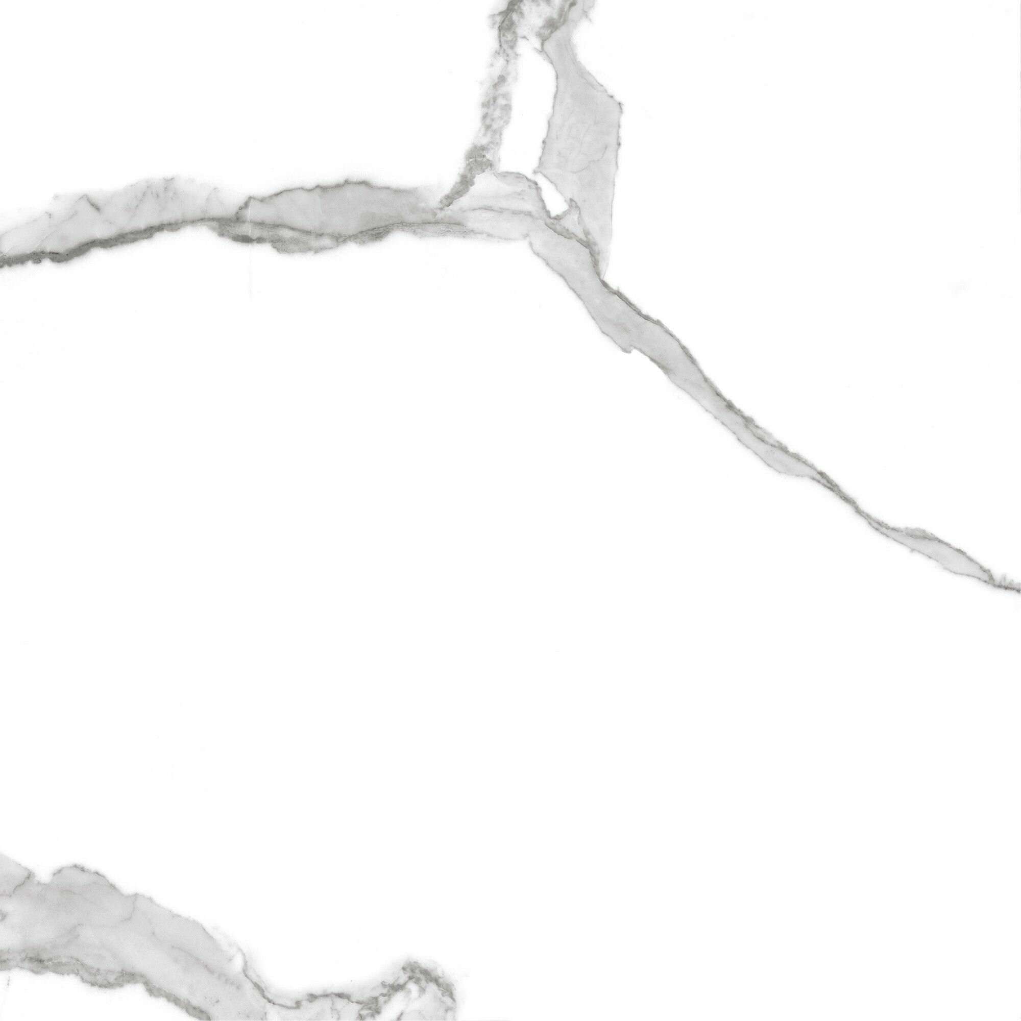 Global Tile Керамогранит Anima GT Белый мат 60x60 9,5 мм арт. GT60601503MR (цена за 1.44 м2)