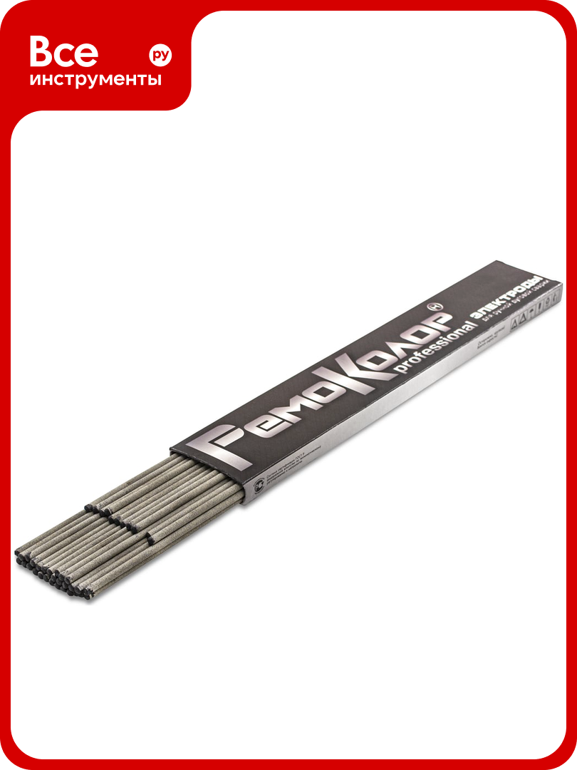 Электроды сварочные РК 46.00 1 кг, 3 мм РемоКолор 73-0-211