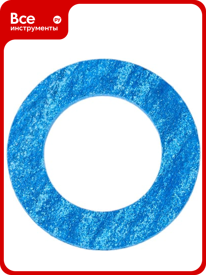 Прокладка MasterProf 3/4 паронитовая без асбеста, уплотнительная бытовая, круглая, 50 штук, артикул ИС.131699, серия