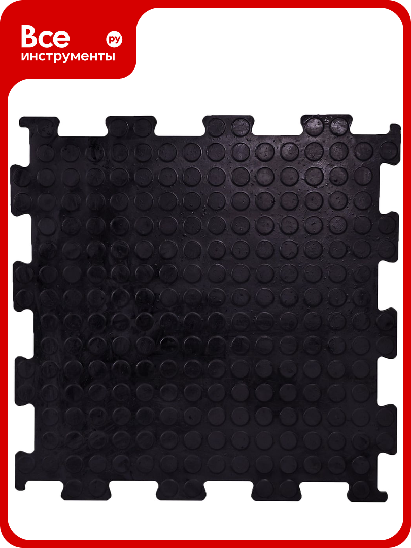 Напольное резиновое покрытие Литер унидор мини, рисунок пятаки 643-LR-УНИ-МПЯТ-24-РЕЗ