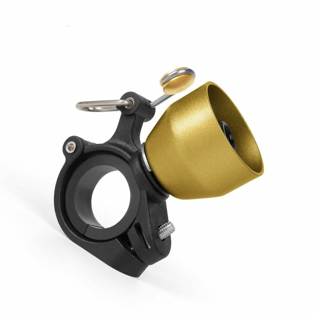 Громкий звонок для велосипеда с регулировкой звука, Золото