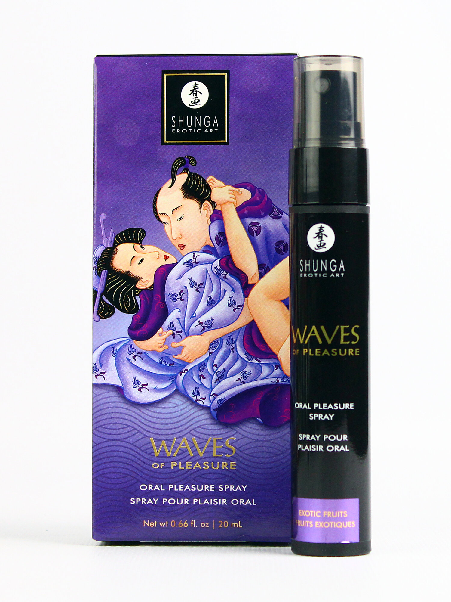 Shunga Waves of Pleasure спрей для минета Экзотические фрукты 20 мл (Канада)