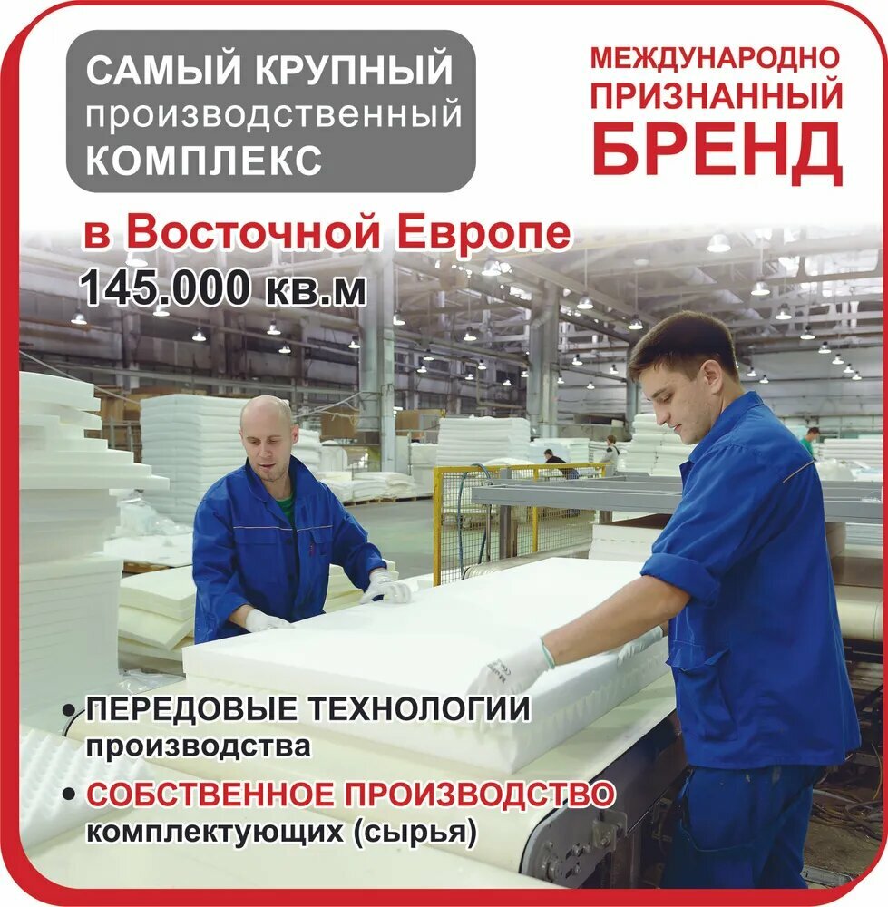 Матрас Balance Forma 120х200, пружинный, средней жёсткости, 17см — фото 1