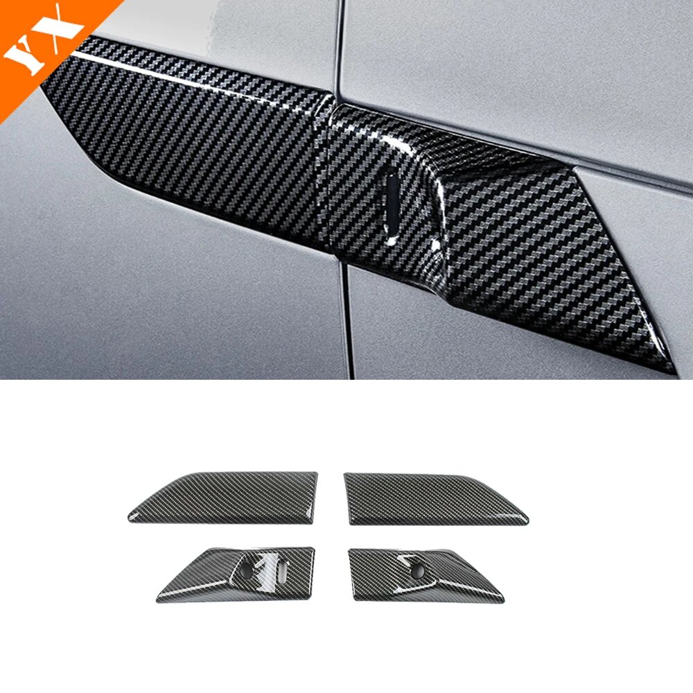 Наклейки на крылья Carbon Fiber для YU7 2025-2026, 4шт