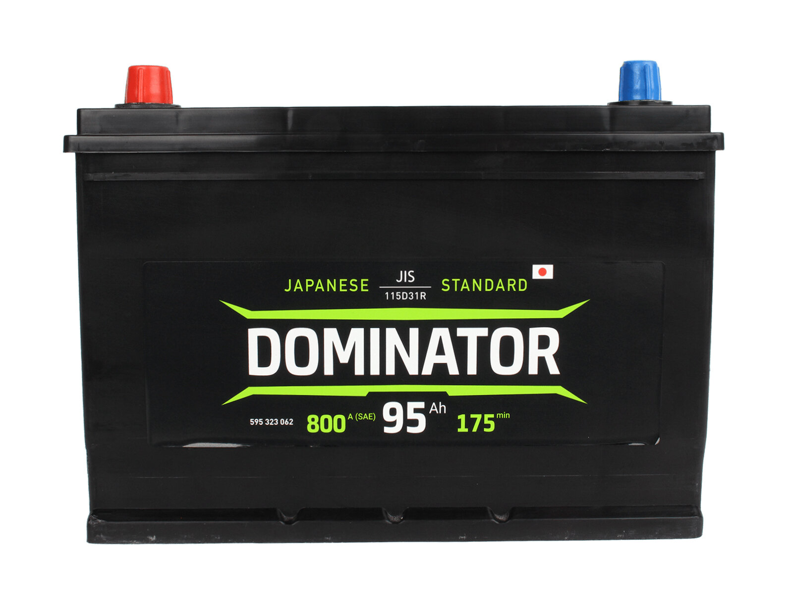 Аккумуляторная батарея DOMINATOR 115D31R 6СТ95 азия
