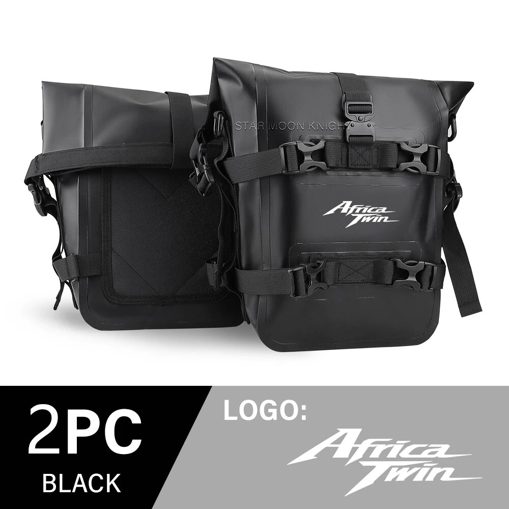 Мото сумка 2PC Black LOGO 1 для Africa Twin