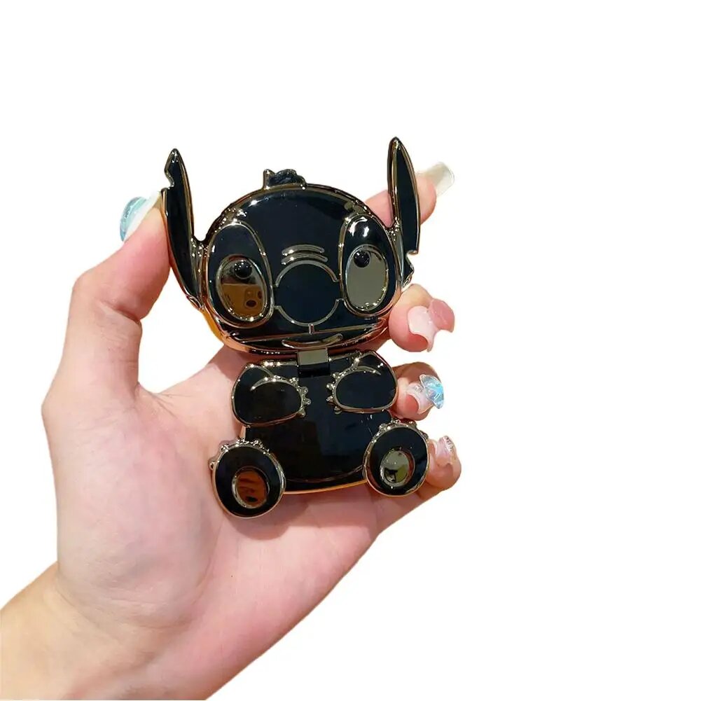 Мультяшный держатель для мобильного телефона, складная задняя наклейка для телефона, настольный кронштейн для просмотра фильмов A